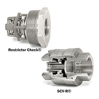 Restrictor Check Valves On DFT Inc.
